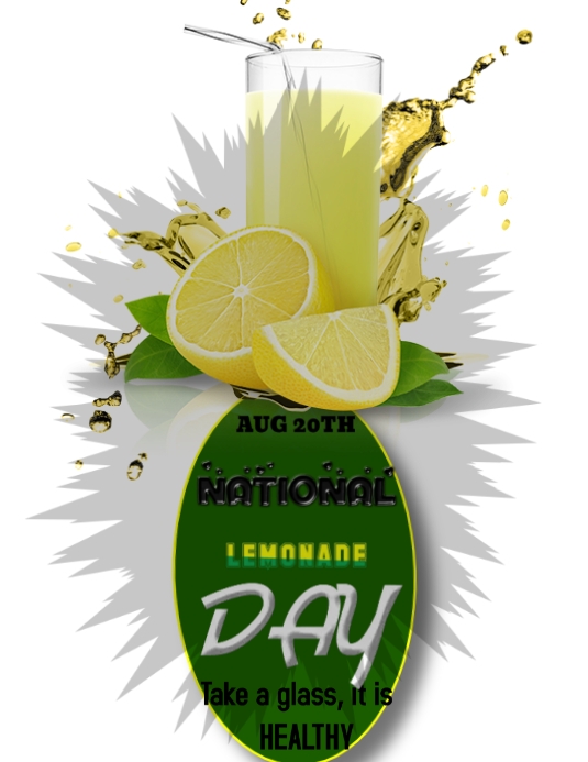 National lemonade day template | PosterMyWall