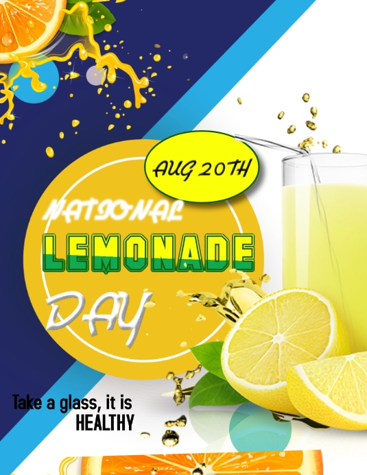 National lemonade day template | PosterMyWall