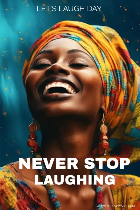 National Let's Laugh Day Template | PosterMyWall