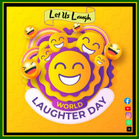 National let’s laugh day Template | PosterMyWall