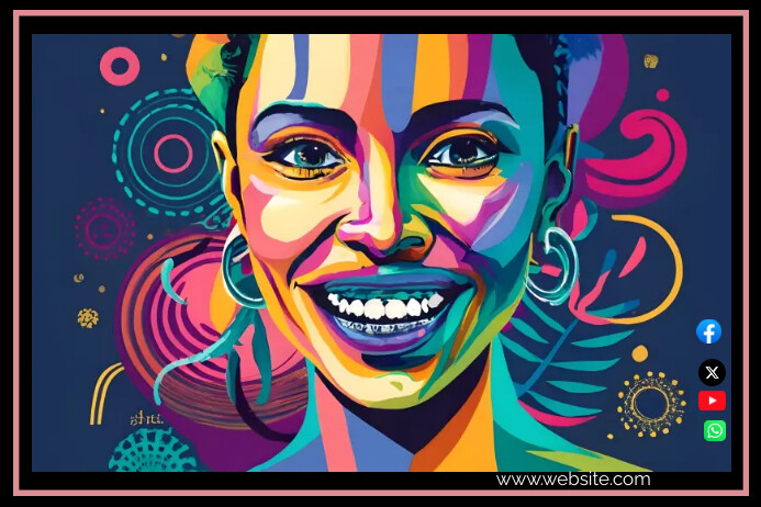 National Let's Laugh Day Post Template | PosterMyWall