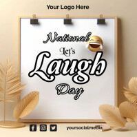 National Let's Laugh Day Poster Template | PosterMyWall