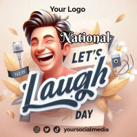 National Let's Laugh Day Poster Template | PosterMyWall