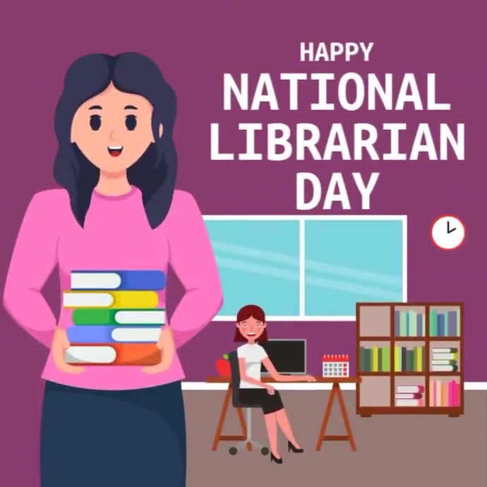 National Librarian Day Template | PosterMyWall