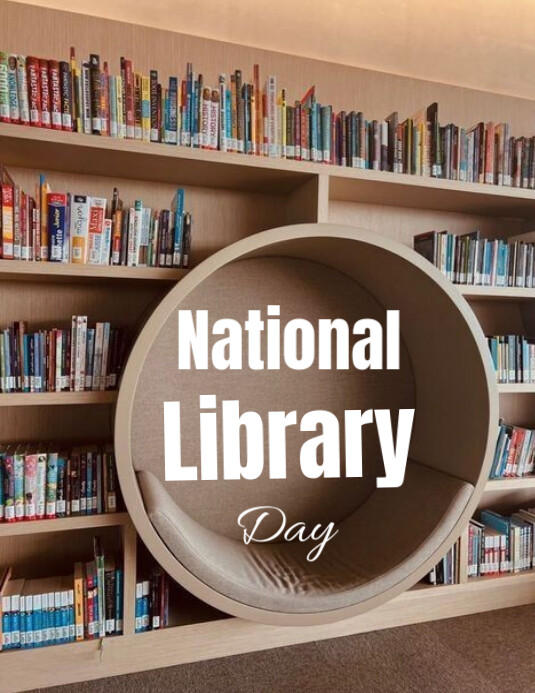National library day Template | PosterMyWall