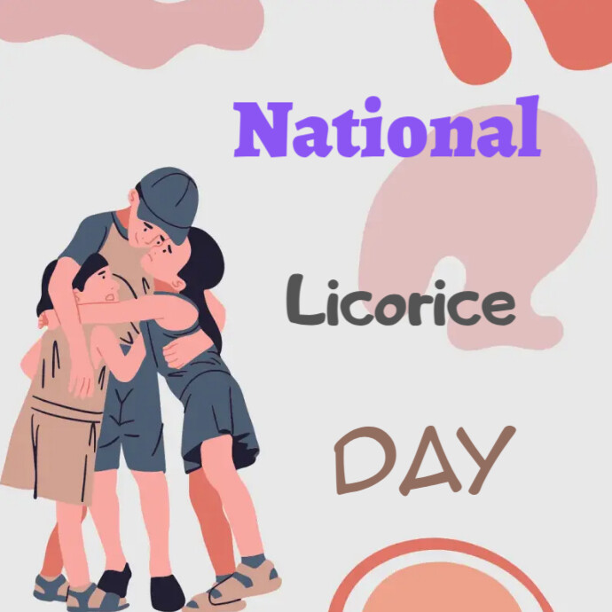 National Licorice day flyer templaat | PosterMyWall