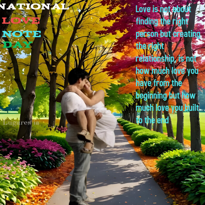 Copy of National love note day | PosterMyWall