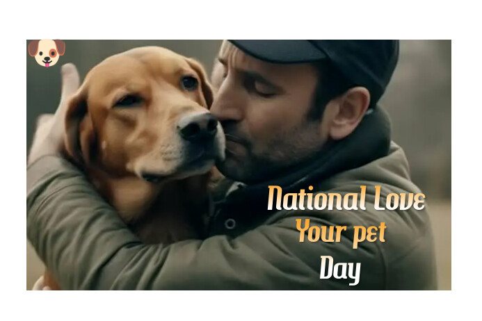 National love your pet day Template | PosterMyWall
