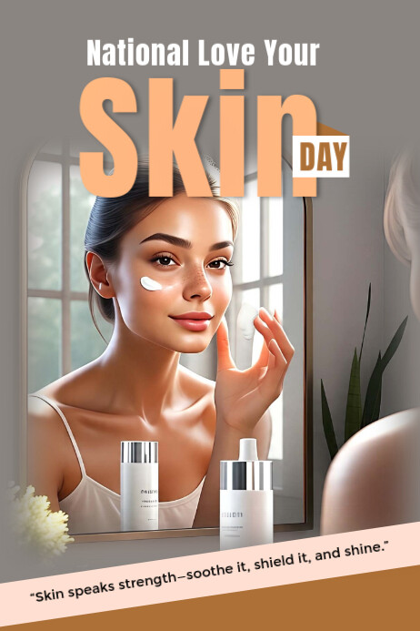 National love your skin day Template | PosterMyWall