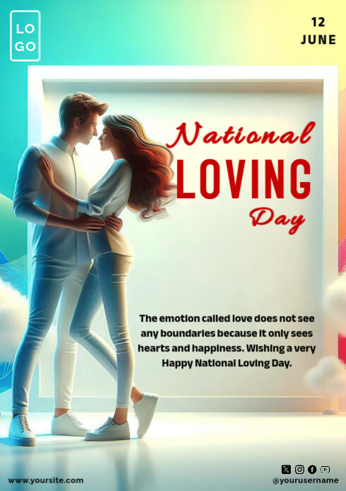 National Loving Day Template | PosterMyWall