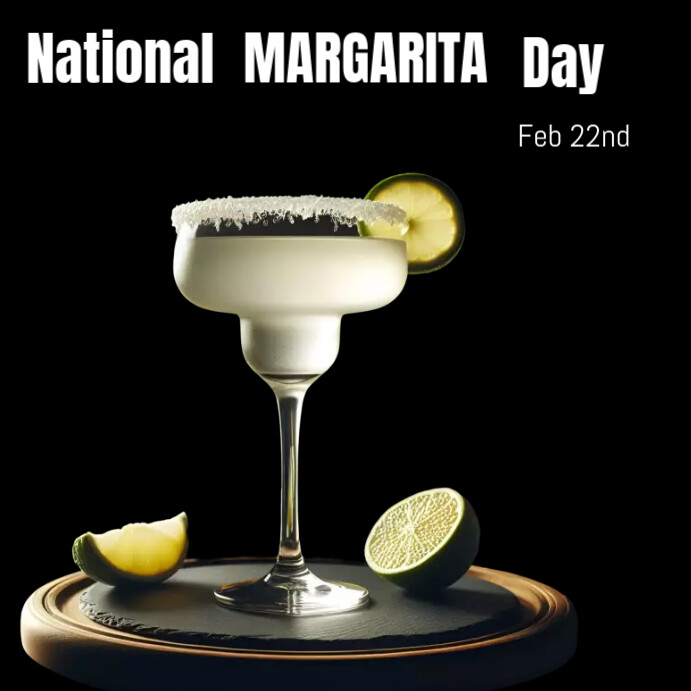 National magarita day Template | PosterMyWall