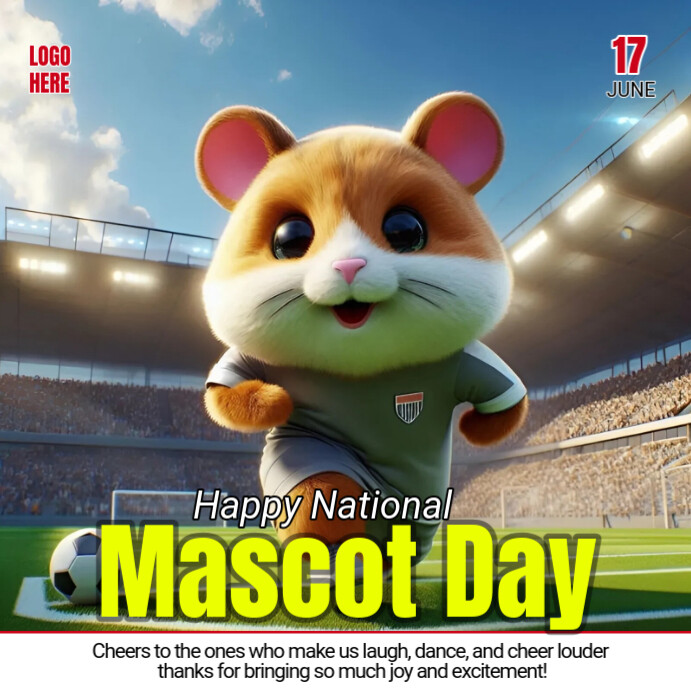 Plantilla de National Mascot Day | PosterMyWall