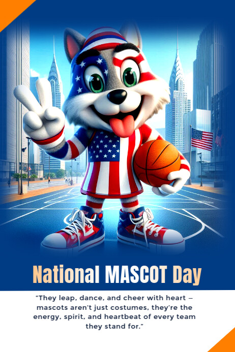 National mascot day Template | PosterMyWall
