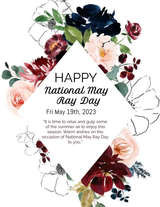 Plantilla de National May Ray Day Wishes Messages and Quot | PosterMyWall