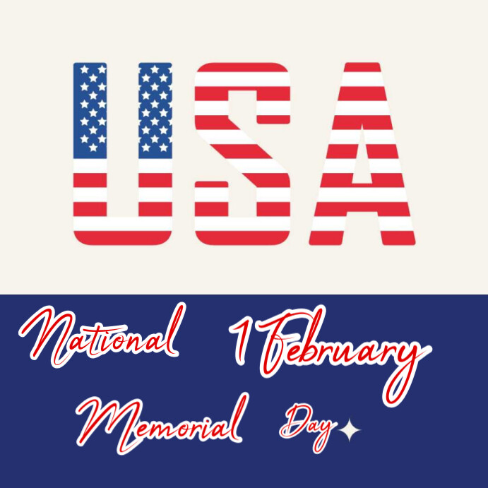 National memorial day 2025 Template | PosterMyWall