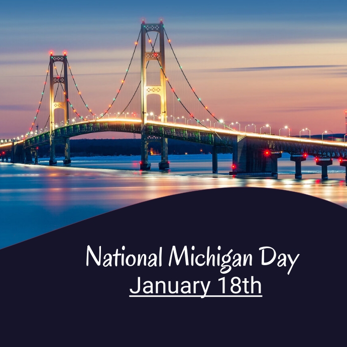 national michigan day Template | PosterMyWall