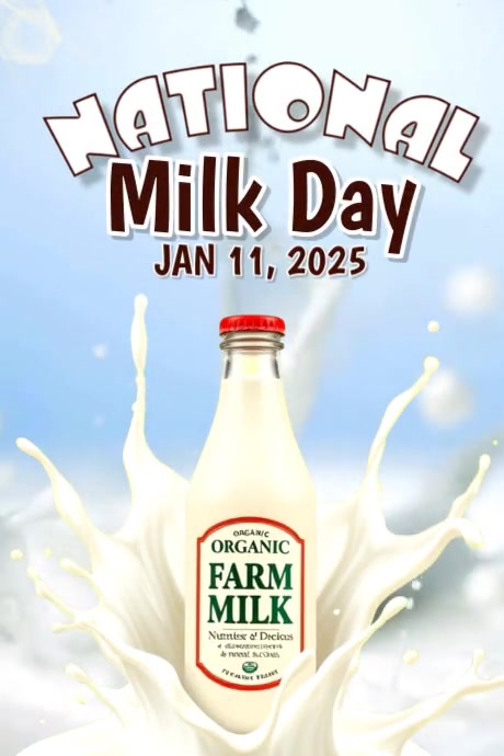 National Milk Day Appreciation Template | PosterMyWall