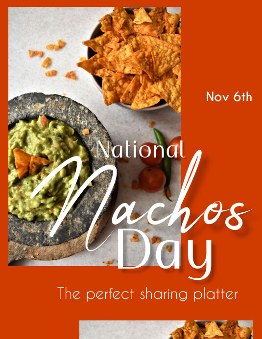 Copy of National Nachos Day | PosterMyWall