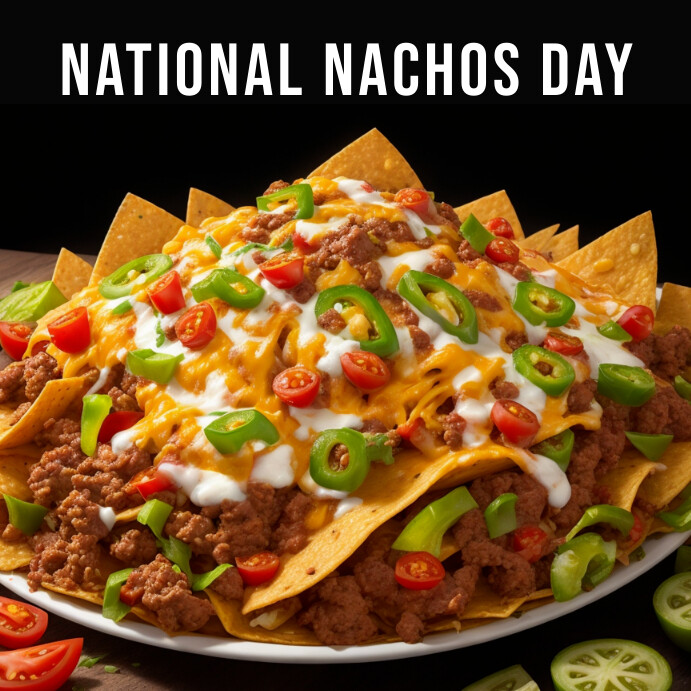 National Nachos Day Template | PosterMyWall