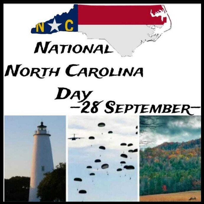 Copy of national north carolina day instagram post | PosterMyWall