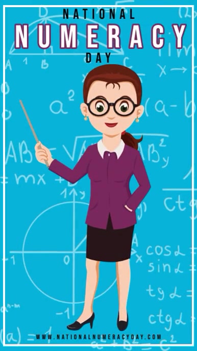 National Numeracy Day Post Template | PosterMyWall