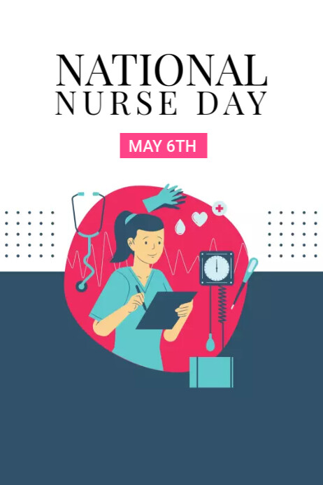 Plantilla de NATIONAL NURSE DAY | PosterMyWall