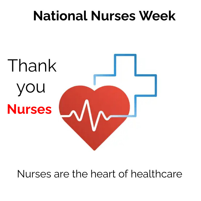 National nurse week instagram post templates | PosterMyWall