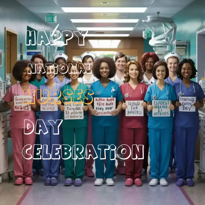 National Nurses day Template | PosterMyWall