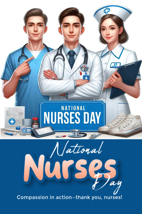 National nurses day Template | PosterMyWall