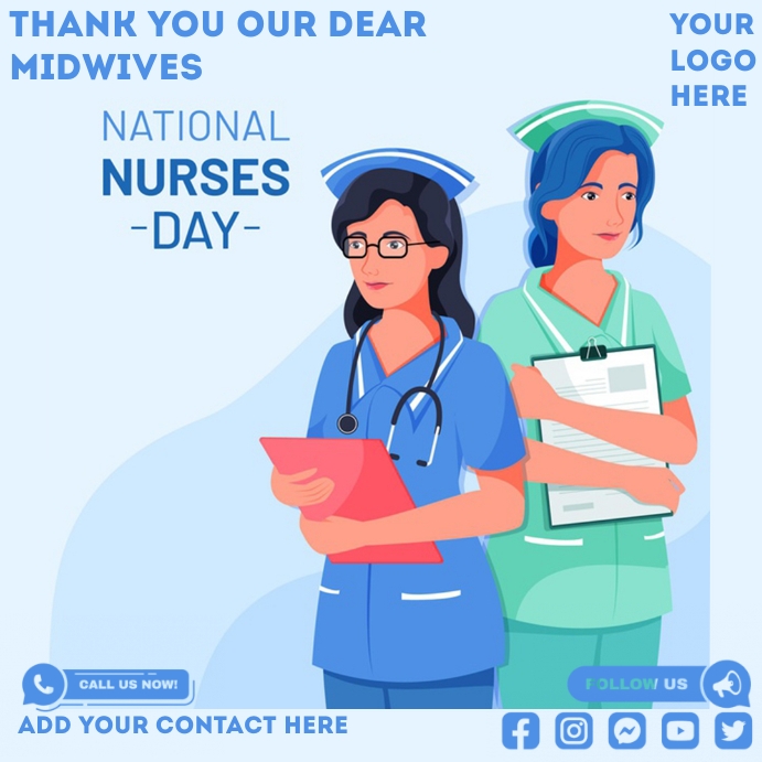 national nurses day Template | PosterMyWall
