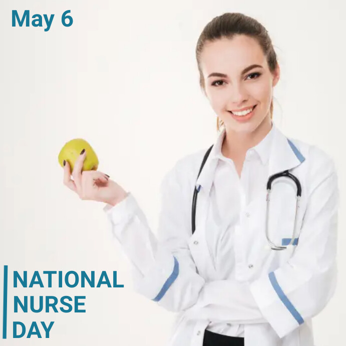 National nurses day remembrance template | PosterMyWall