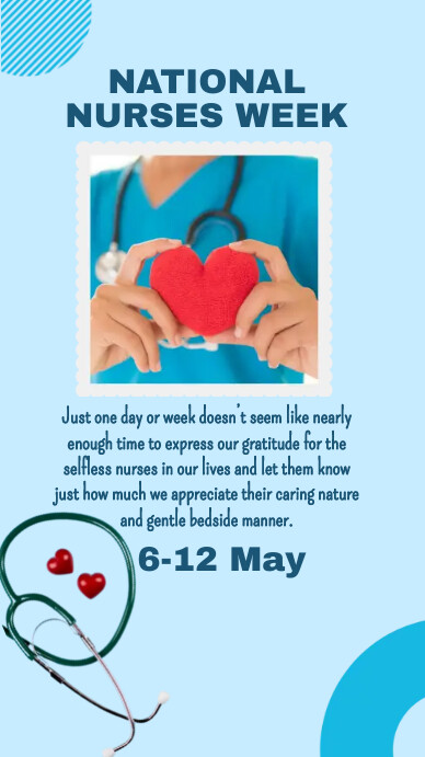 national nurses week Template | PosterMyWall