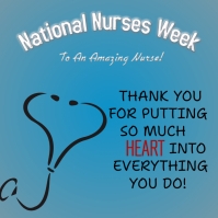 National Nurses Week Template | PosterMyWall