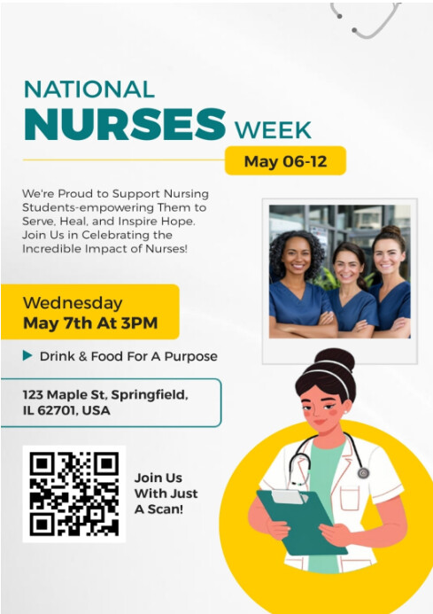 National Nurses Week Template | PosterMyWall