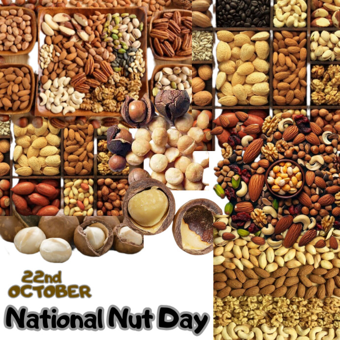 National Nut Day Template | PosterMyWall