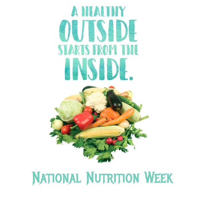 National Nutrition Week Template | PosterMyWall