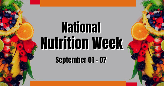 National Nutrition Week Template | PosterMyWall