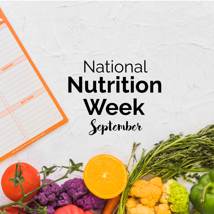 National Nutrition Week Design Template | PosterMyWall