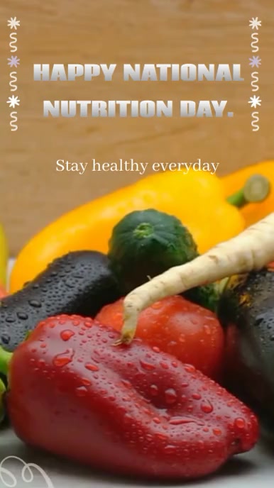 Copy of National Nutritional day instagram story | PosterMyWall