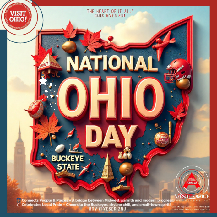 Plantilla de National Ohio Day | PosterMyWall