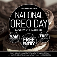 national oreo cookie day Template | PosterMyWall