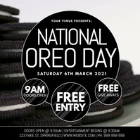 National Oreo Day Poster Template | PosterMyWall