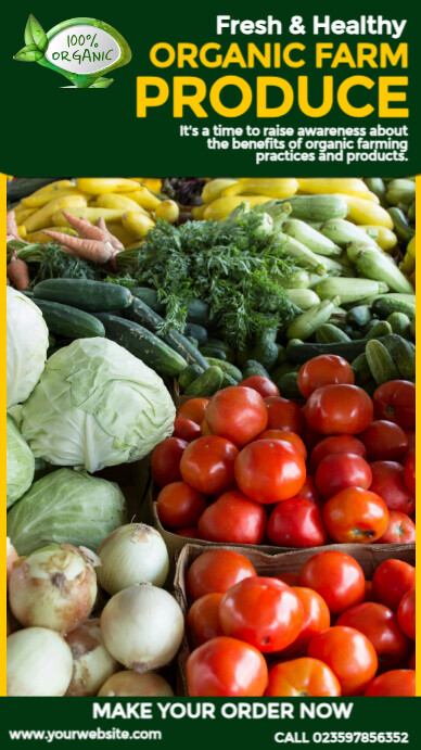 National Organic Month Design Template | PosterMyWall