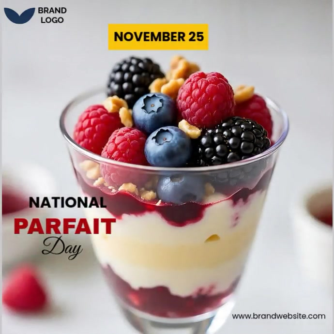 national parfait day Template | PosterMyWall