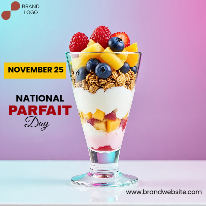 national parfait day Template | PosterMyWall
