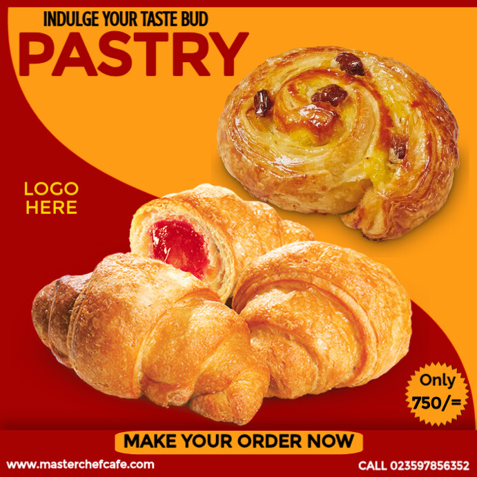 national pastry day Templat | PosterMyWall