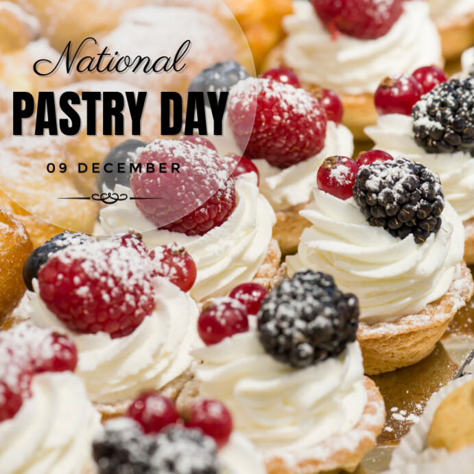 Copy of National Pastry day Instagram Post 2024 | PosterMyWall
