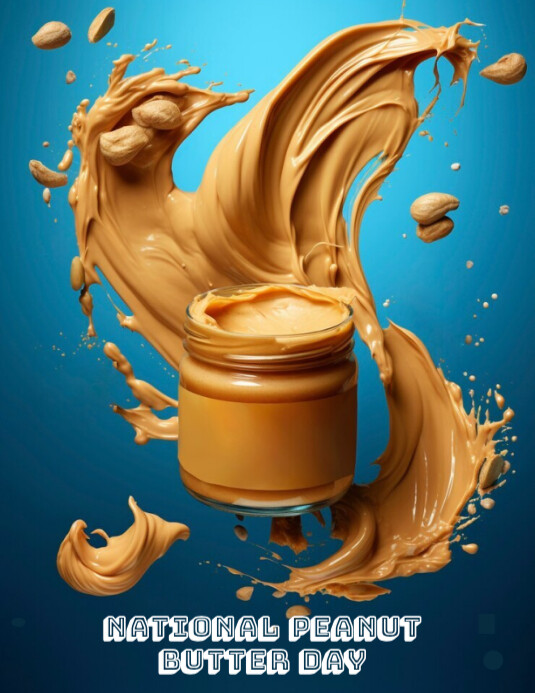 National Peanut Butter Day Template | PosterMyWall