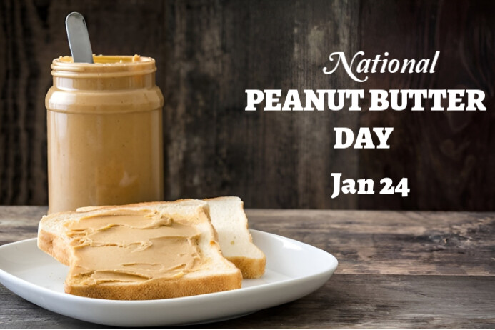 National peanut butter day flyer template | PosterMyWall