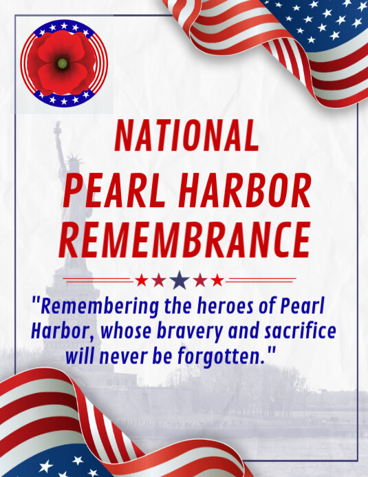 Copy of National Pearl Harbor Remembrance Day | PosterMyWall
